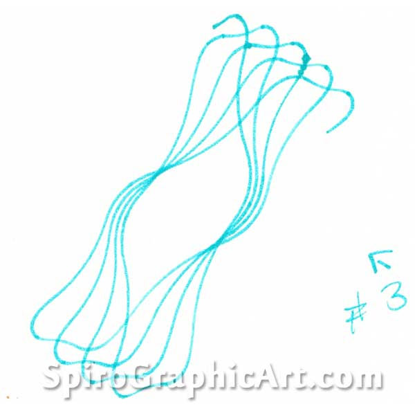 Shaped Wheels: The Triangle with Ring 150/105 - SpiroGraphicArt