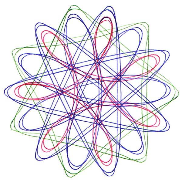 More 7 Pointed Designs Spirographicart